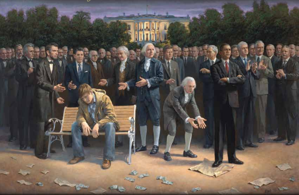 Painting: The Forgotten Man » BagOfNothing.com